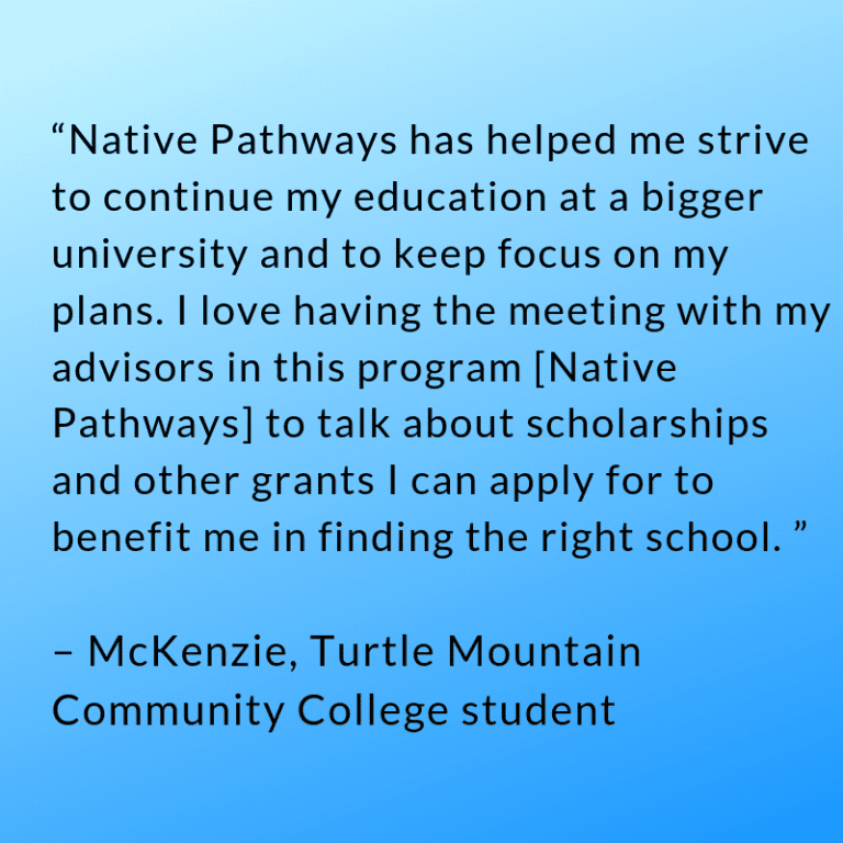 College Fund Creates Pathways for Native Student Success - ACT's Center ...